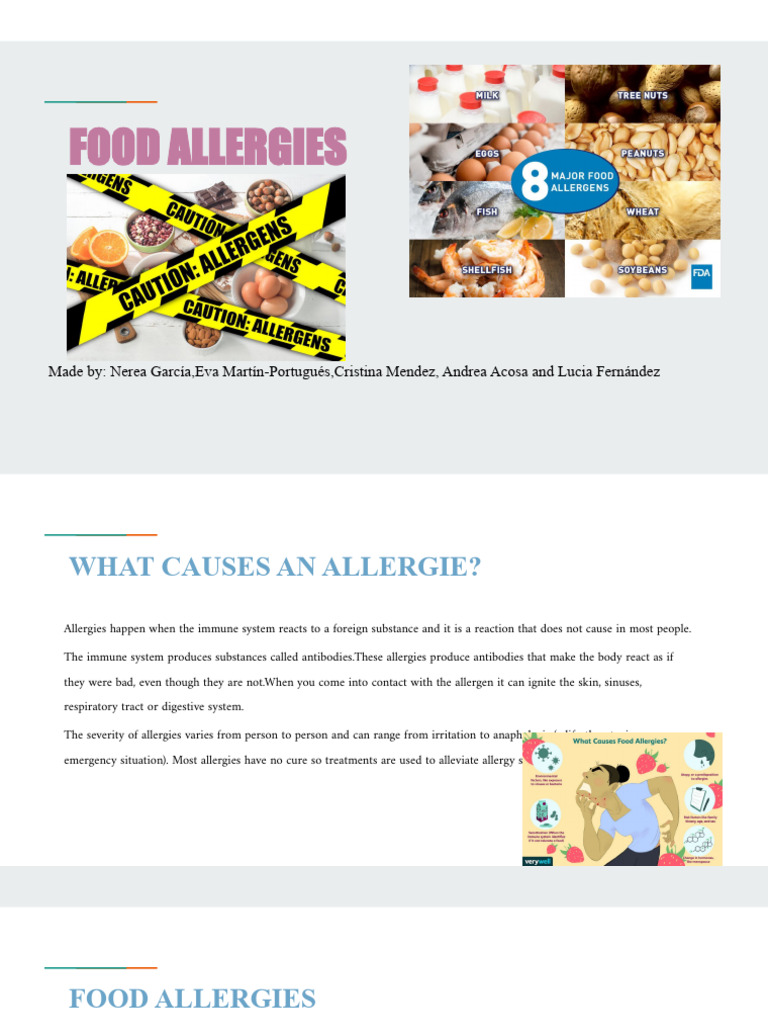 3E Food Allergies | Download Free PDF | Allergy | Food Allergy