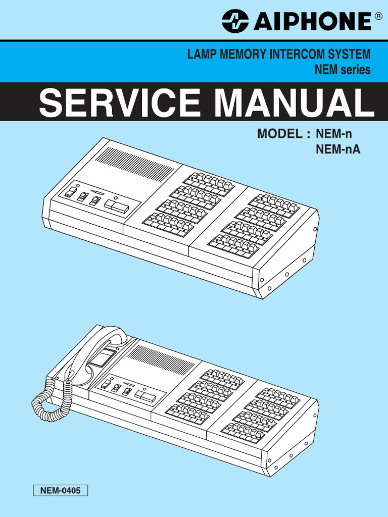 CENTRALITA NEM - Service Manual | PDF