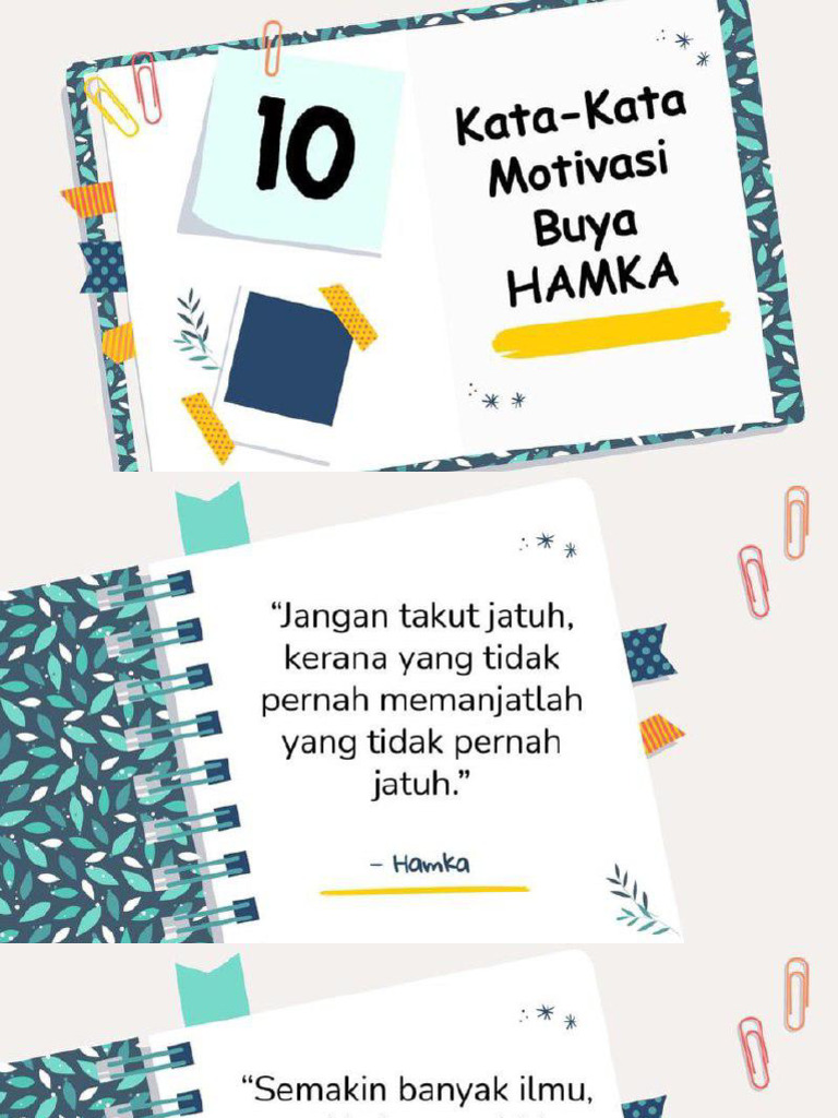 Kata-Kata Motivasi Buya HAMKA | PDF