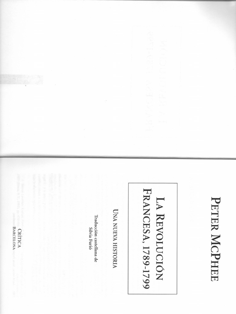 Q Revolución Francesa de Peter McPhee | PDF