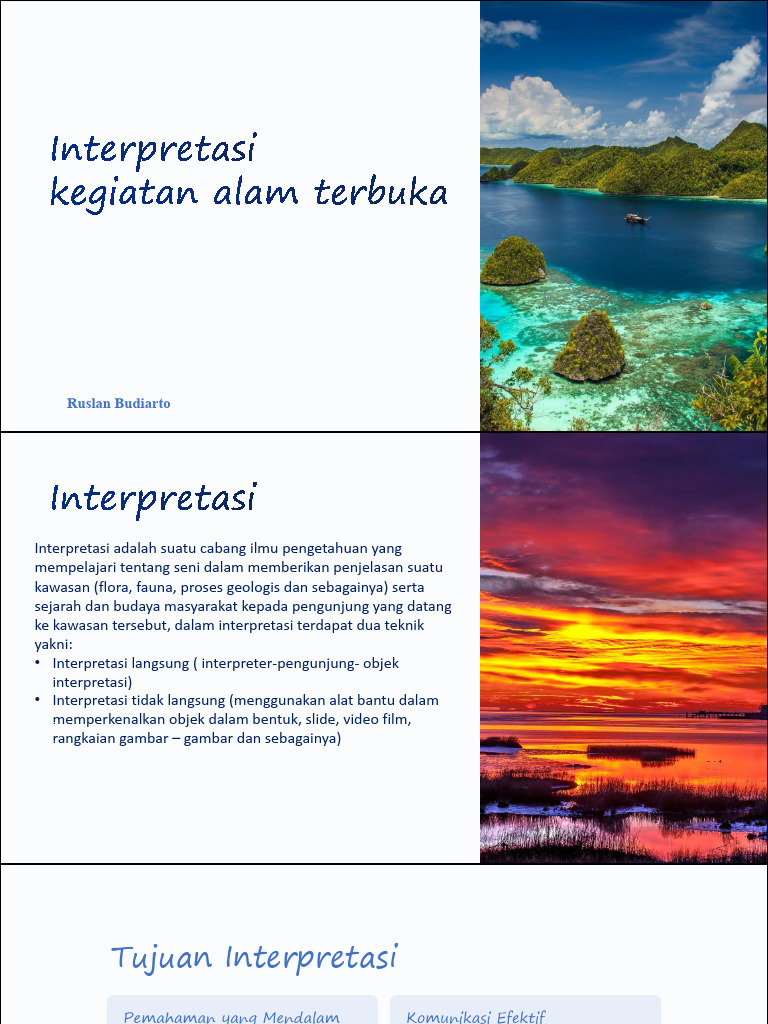 Definisi dan Metode Interpretasi | PDF