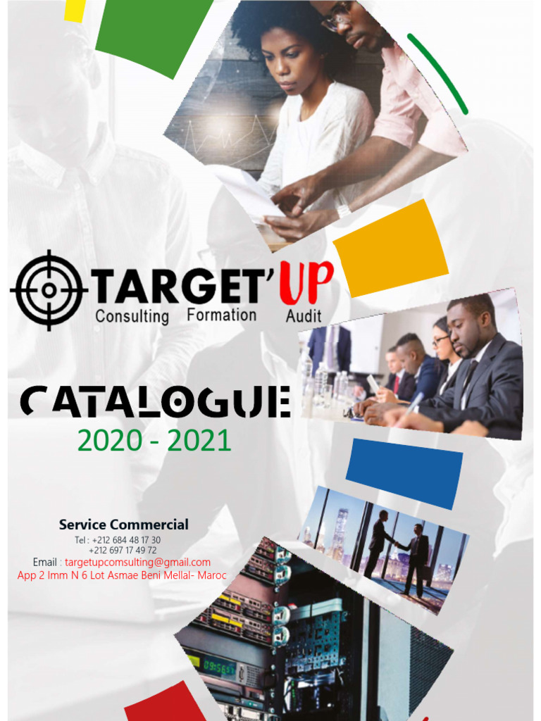 Catalogue Target'Up Consulting 2020-2021 | PDF