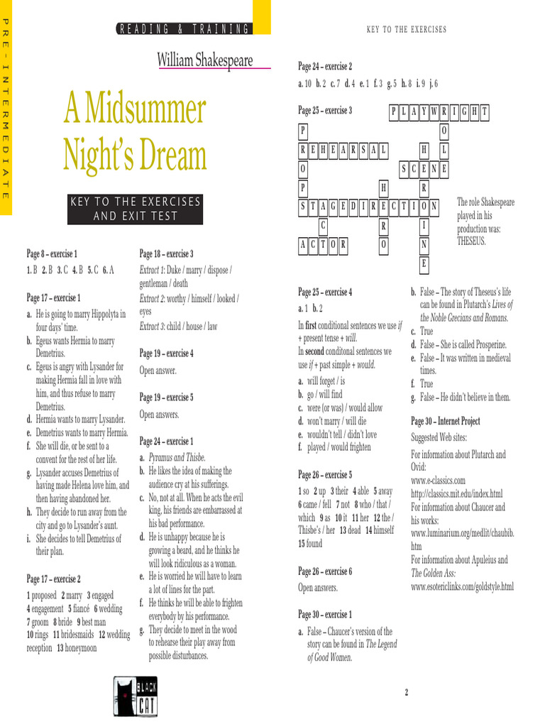 A Midsummer Night S Dream | PDF | A Midsummer Night's Dream