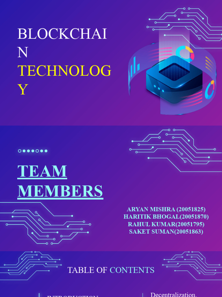 Blockchain PPT For Major Project | PDF | Cryptocurrency | Bitcoin