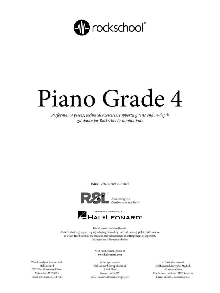 RSK200093 Piano 2019 G4 DIGITAL 23aug2023 | PDF | Musical Techniques ...