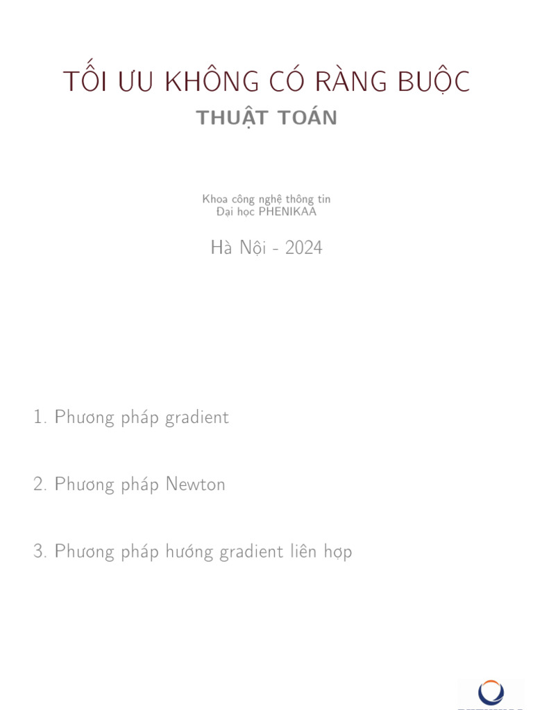 4 Solving Unconstrained Problems Pdf 3370
