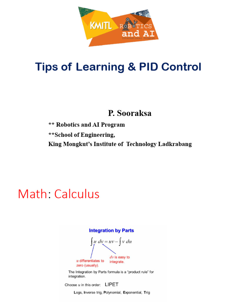 Tips of Learning and PID Control | PDF | Control Engineering | Mechanical Engineering