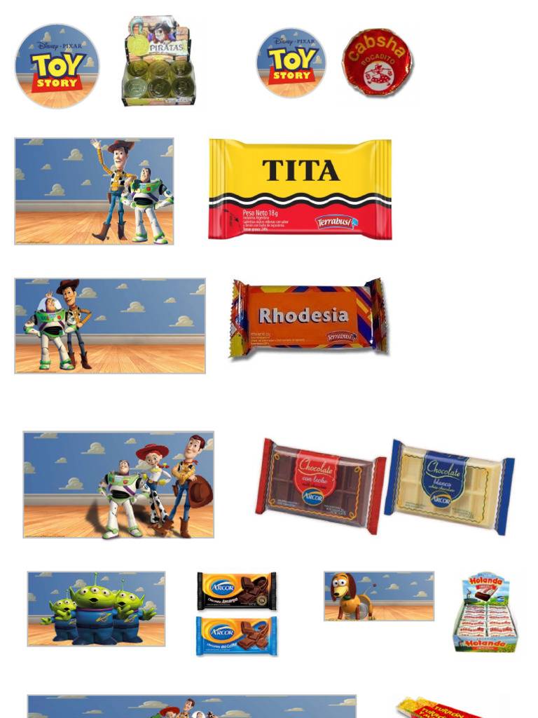 Stickers Toy Story | PDF