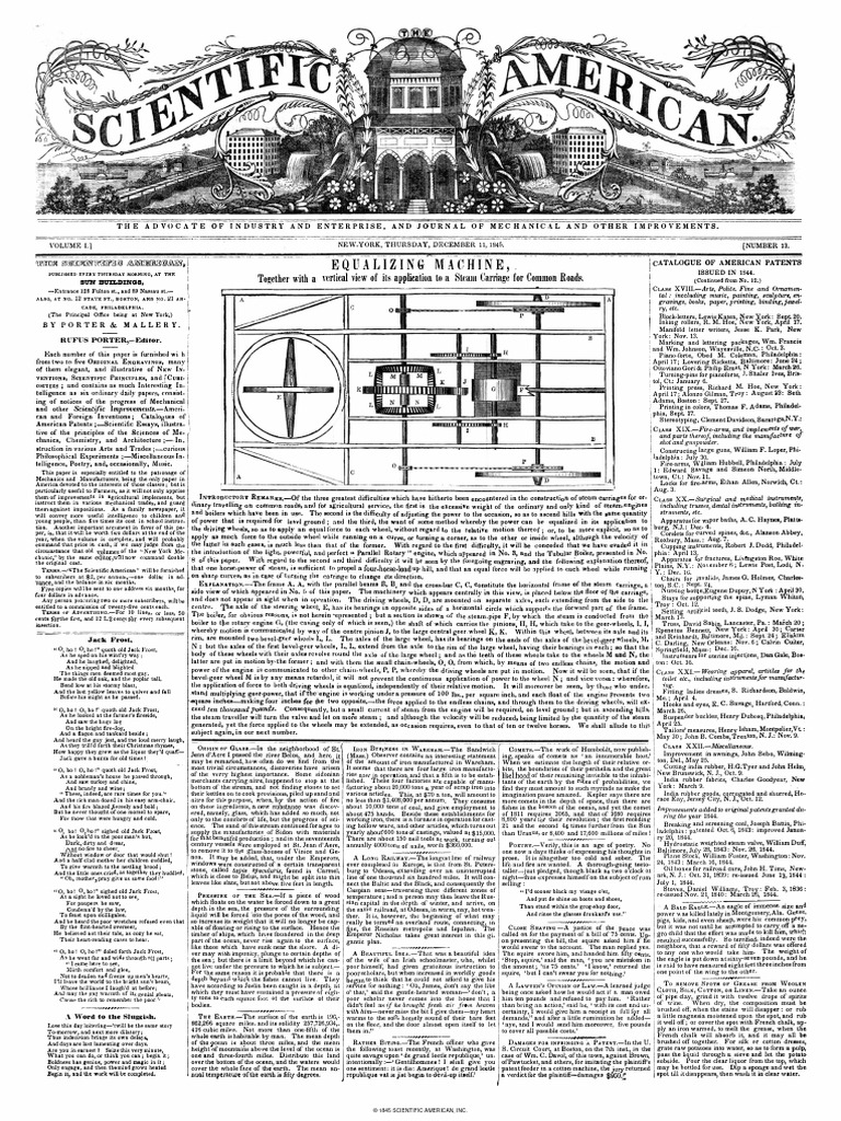 American Patents and Innovations 1845 | PDF | Nature | Physical Sciences