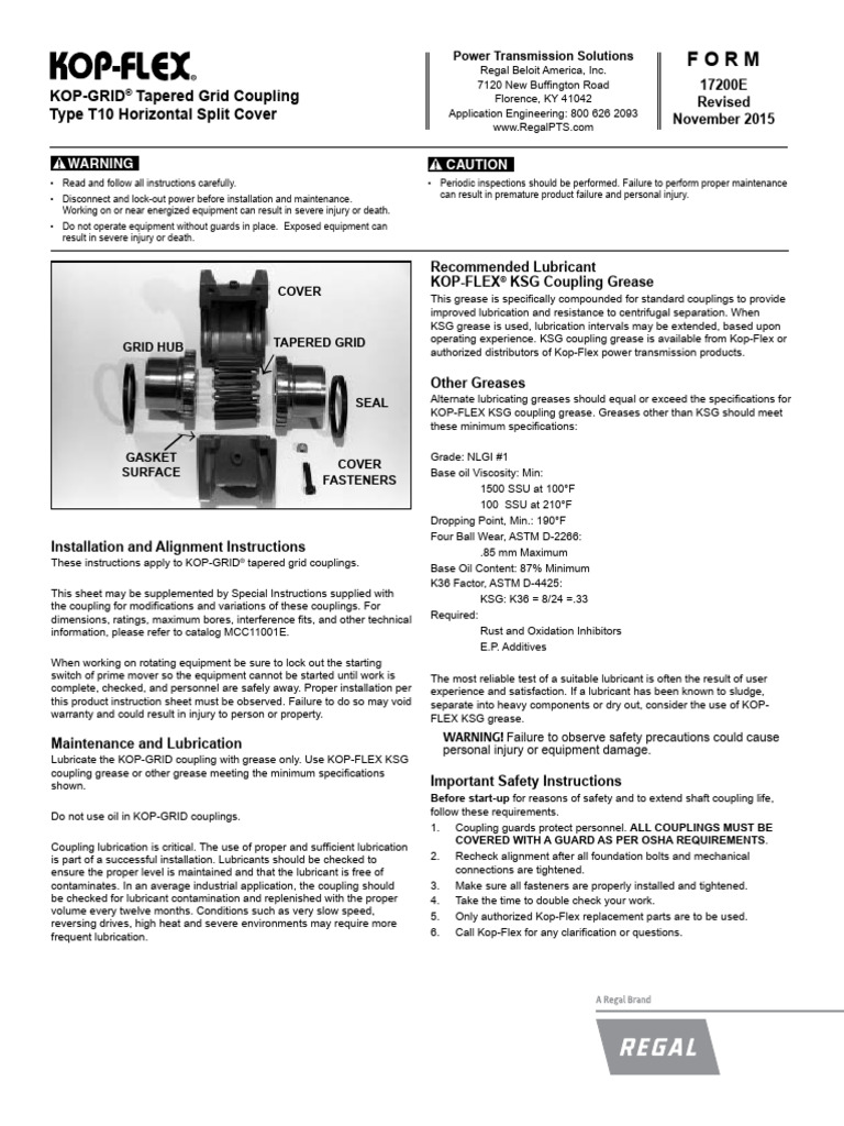 KOPFLEX T10 Installation Manual | PDF