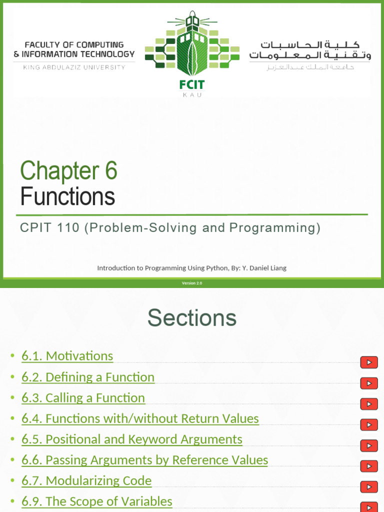 Ch 06 Pdf Parameter Computer Programming Computer Program 6721