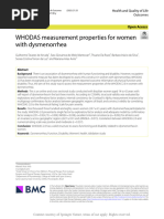 Administration, Scoring, and Interpretation of WHODAS 2.0 | PDF