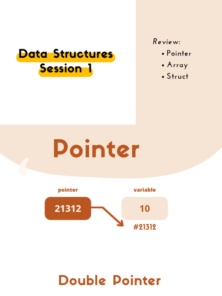 A) Review Struct, Pointer, and Array | PDF A) Review Struct, Pointer, and Array | PDF