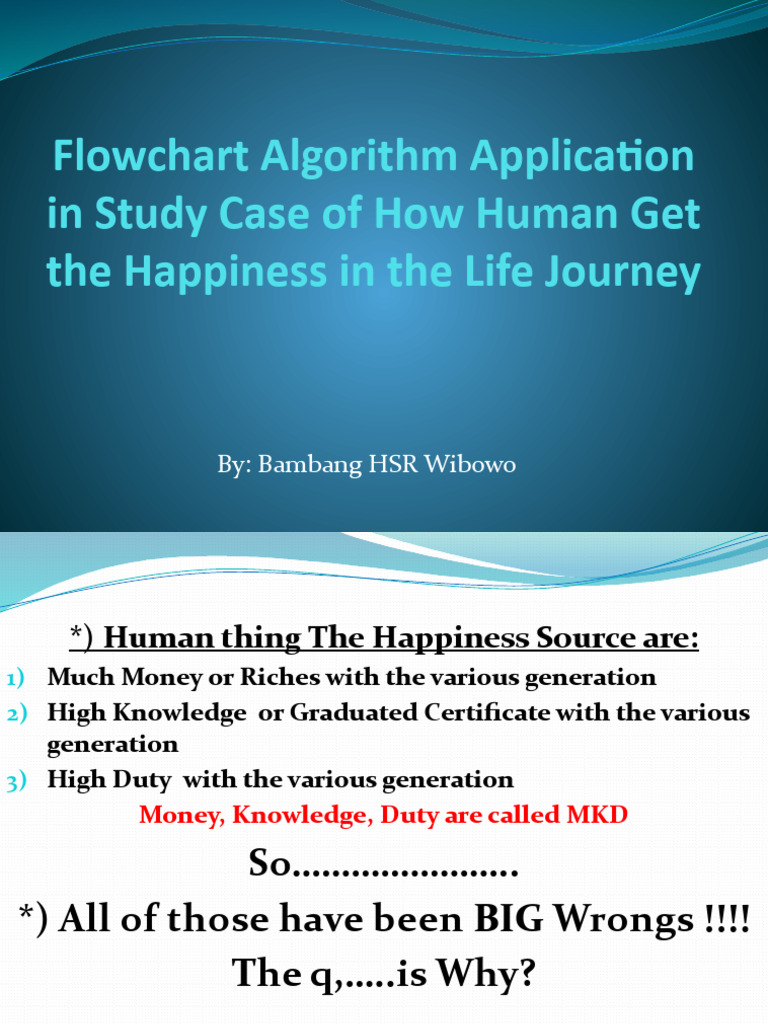 Flowchart for Finding True Happiness | PDF