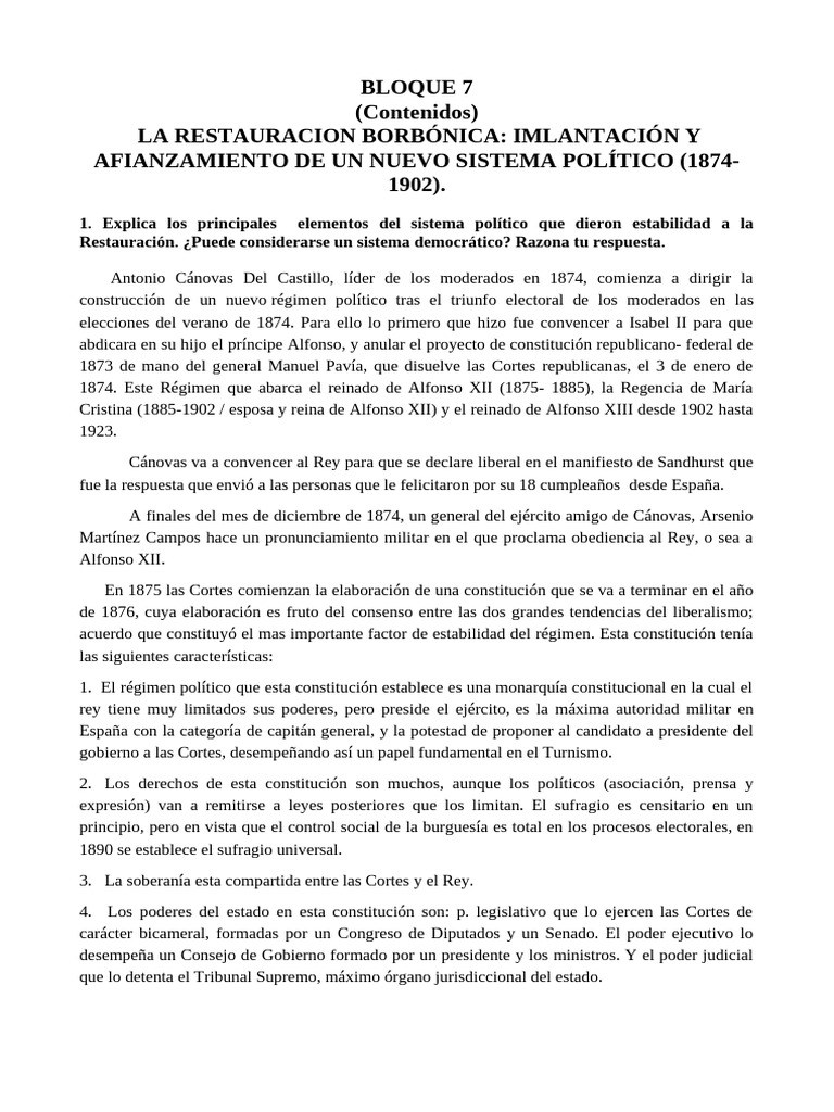 Bloque 7 Contenidos 2023 24 | PDF