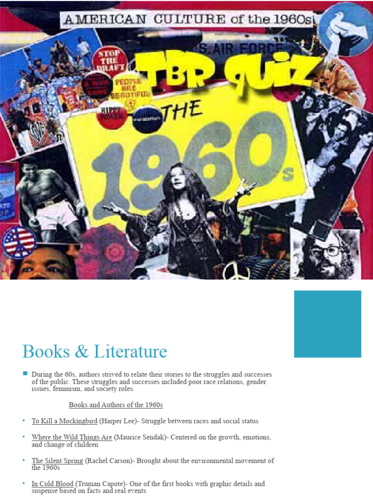 1960s Culture Powerpoint 6th | PDF | Boot | Discrimination