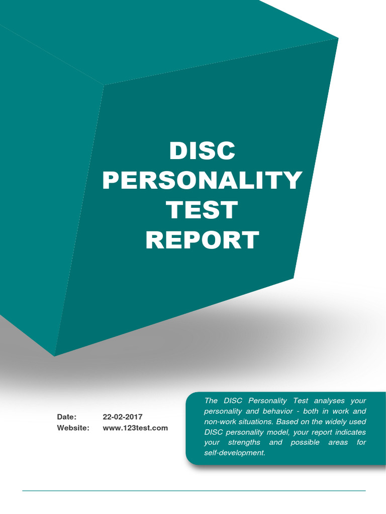 DISC Personality Test | PDF