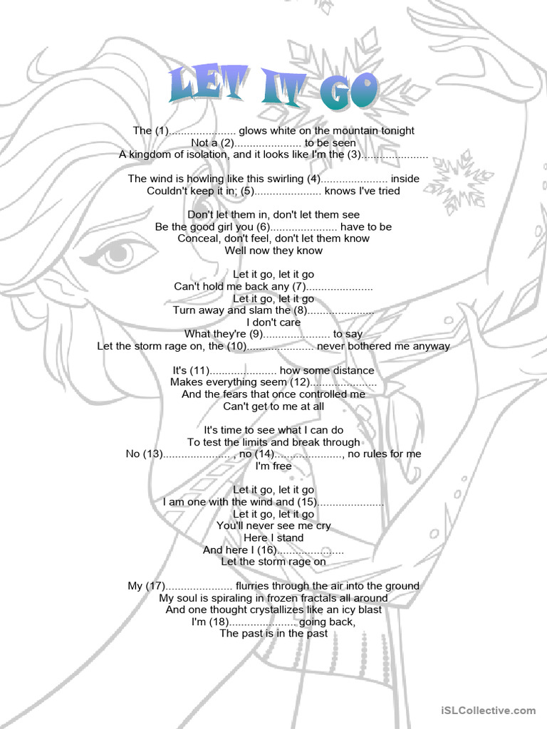 Let It Go | PDF