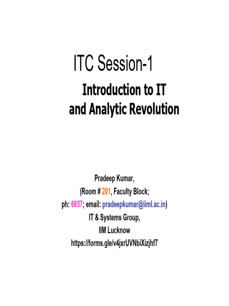 1session 1 Introduction Pdf Analytics Predictive Analytics