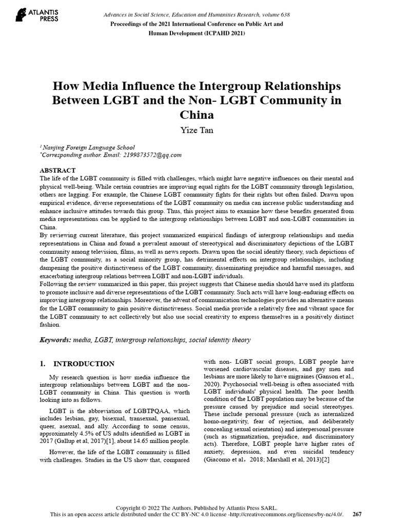 LGBT Intergroup | PDF