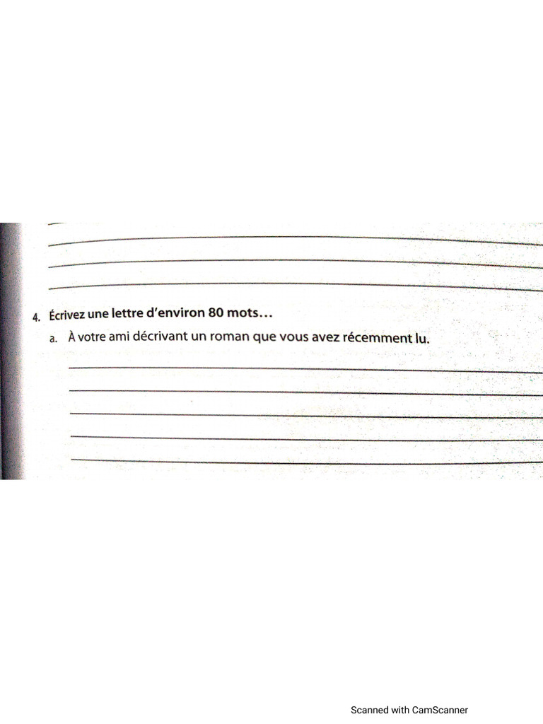 French Term 2 Letters | PDF