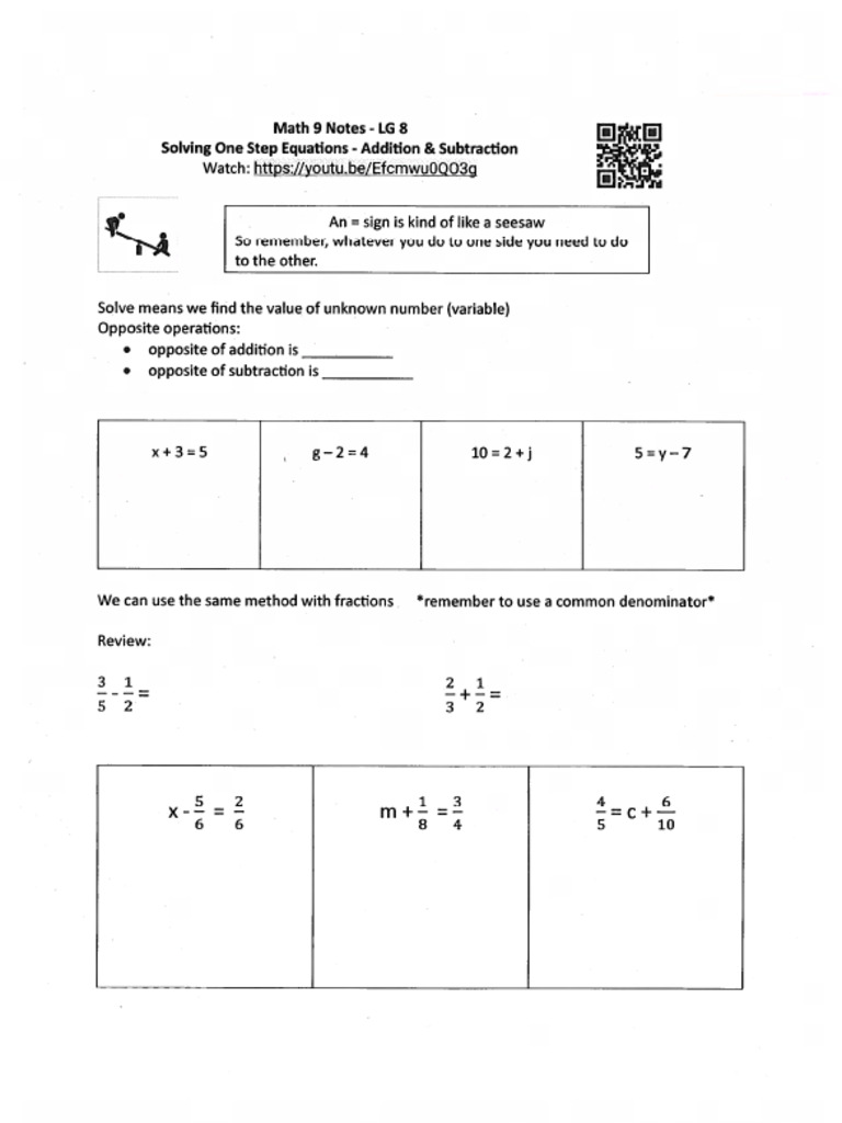 Math 9A LG 8 | PDF