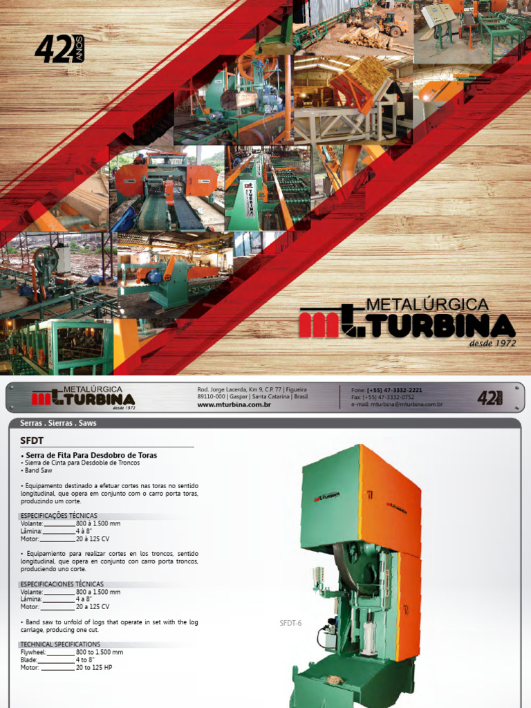 Catálogo Metalúrgica Turbina | PDF