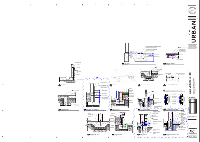 A501 - Slab Details | PDF | Building Engineering | Civil Engineering