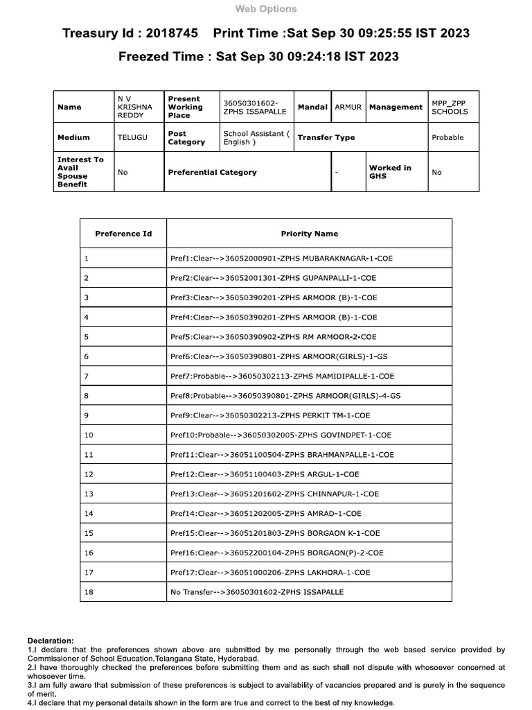 Ts Transfers 23 NVK | PDF