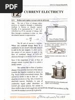 Class 12 Physics Chapter 1 Formula Sheet | PDF