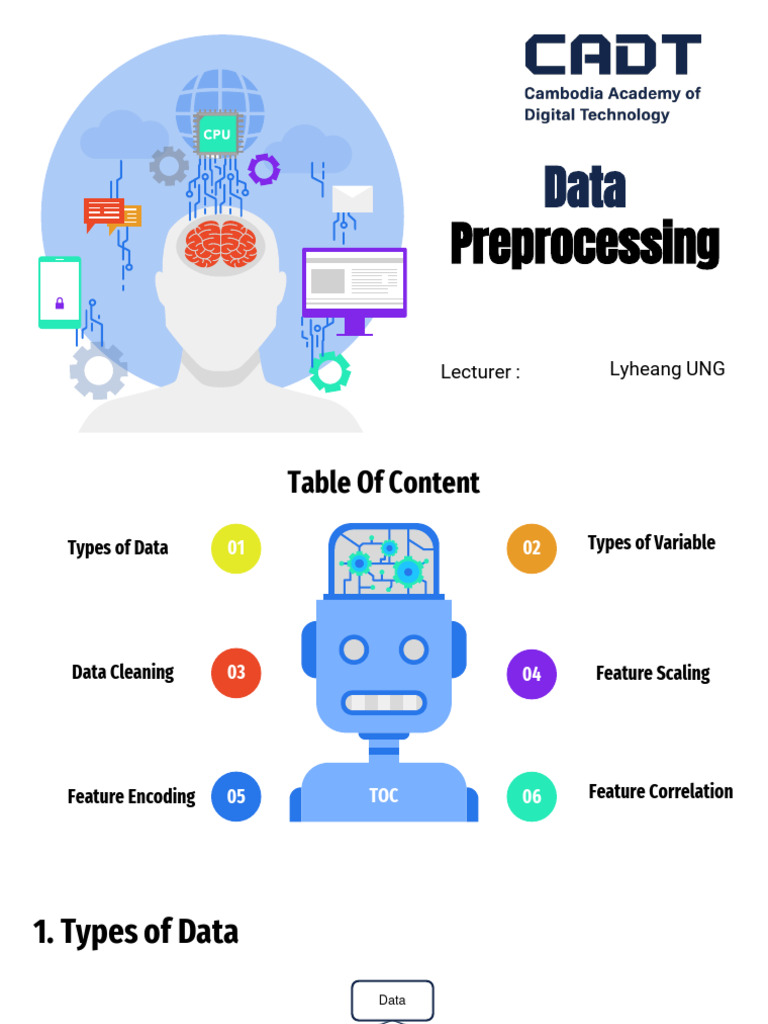 Data Preprocessing | PDF | Teaching Methods & Materials