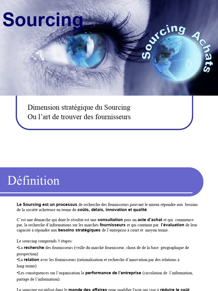 SOURCING | PDF
