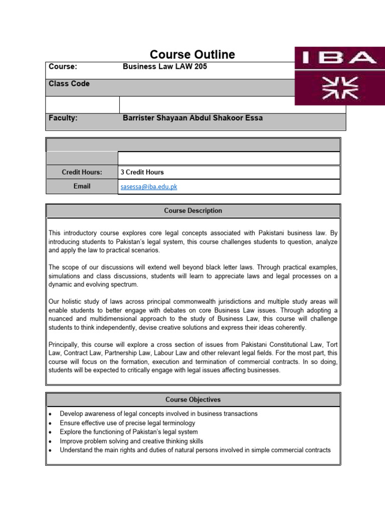 BL Outline 14 01 24 | PDF | Tort | Misrepresentation