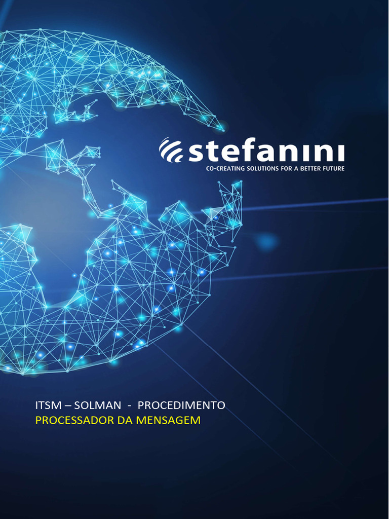 Manual de Uso Do ITSM SOLMAN - PROCESSADORES - Procedimento Atividades ...