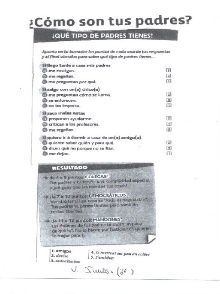 Test Padres | PDF
