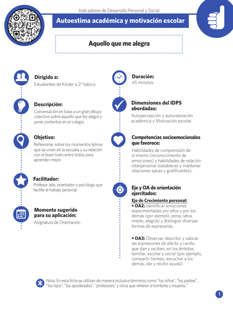 Autoestima y Buen Trato en Educación | PDF | Autoestima | Educación de ...