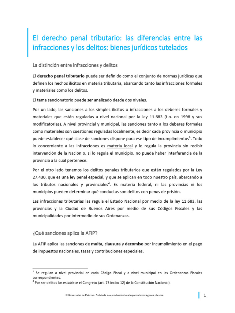 Derecho Penal Tributario | PDF | Evasión de impuestos | Multa (pena)