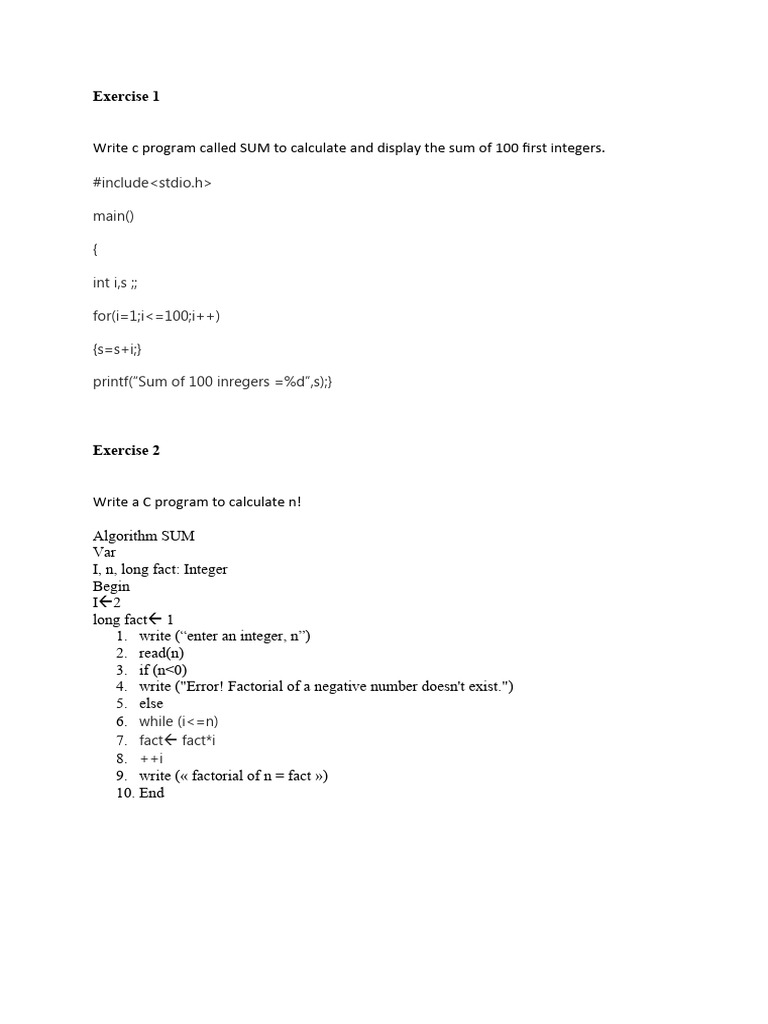 Exercise Repetition | PDF