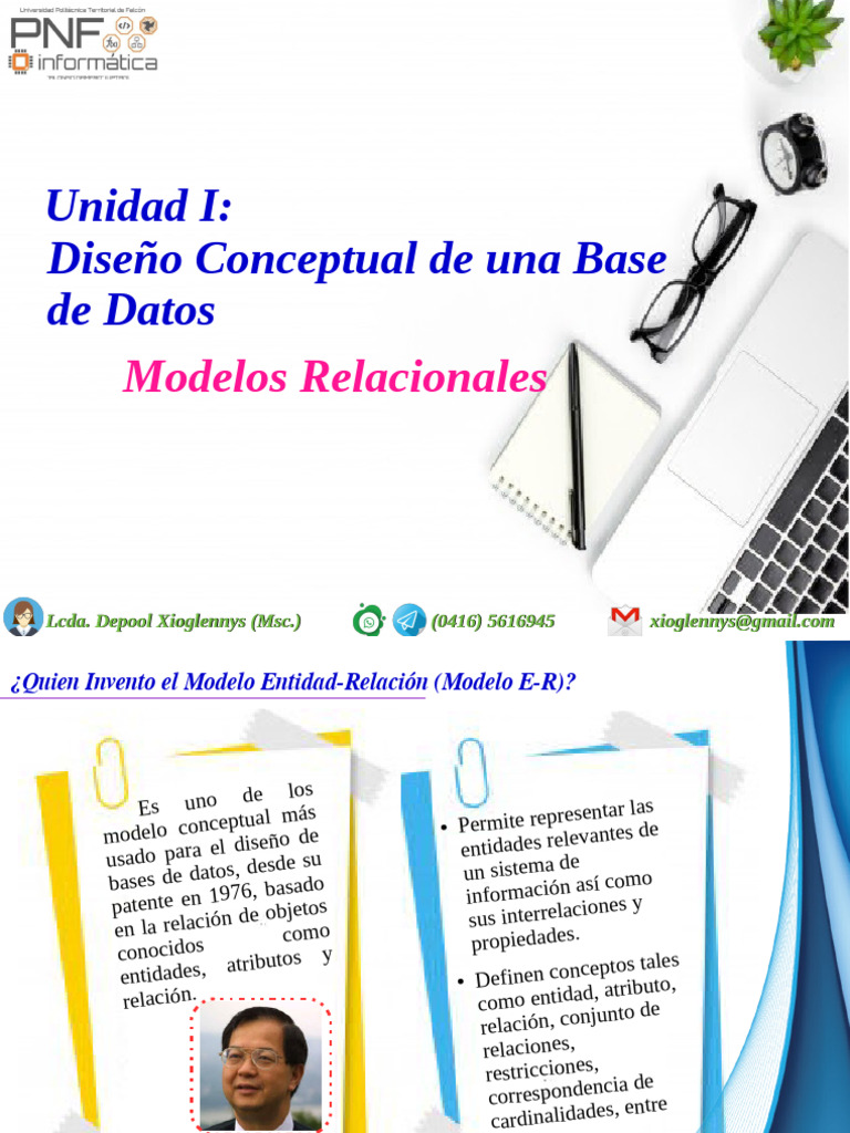 Unidad I - Diseño Conceptual de Una Base de Datos - PARTE 2 | PDF | Programación de computadoras ...