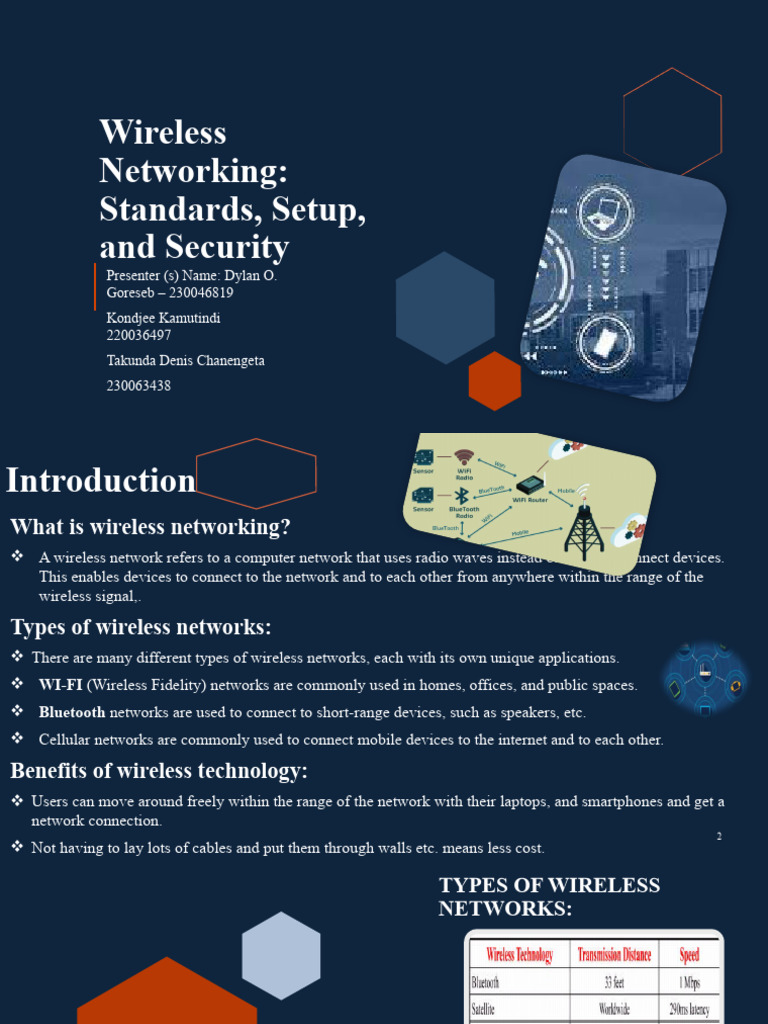 Wireless Networking: Standards, Setup, and Security | PDF | Wireless ...