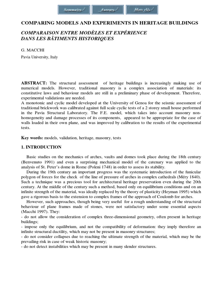 03-Comparaison Entre Modeles Et Expériences | PDF | Strength Of ...