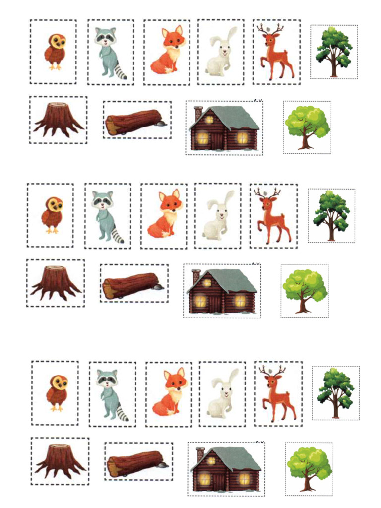 Fichas Recortables | PDF