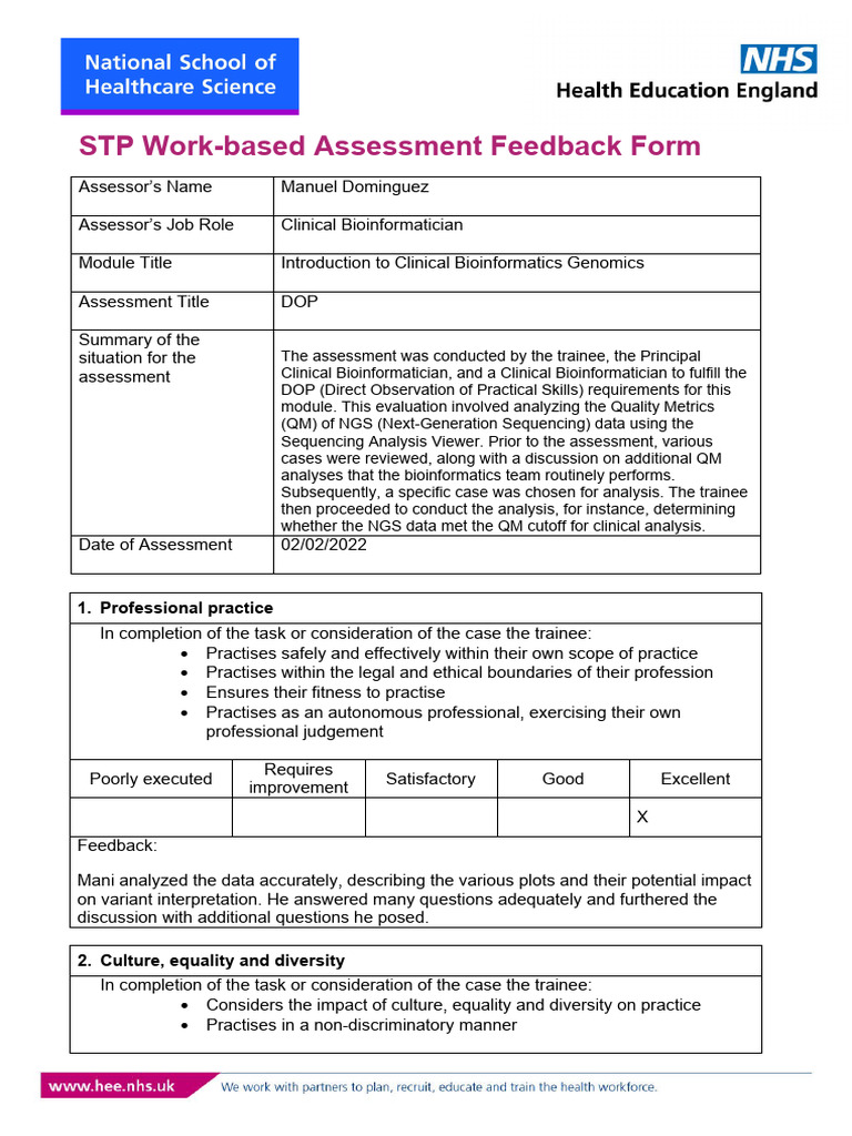 WB Assessments Proforma 2022 Final | PDF