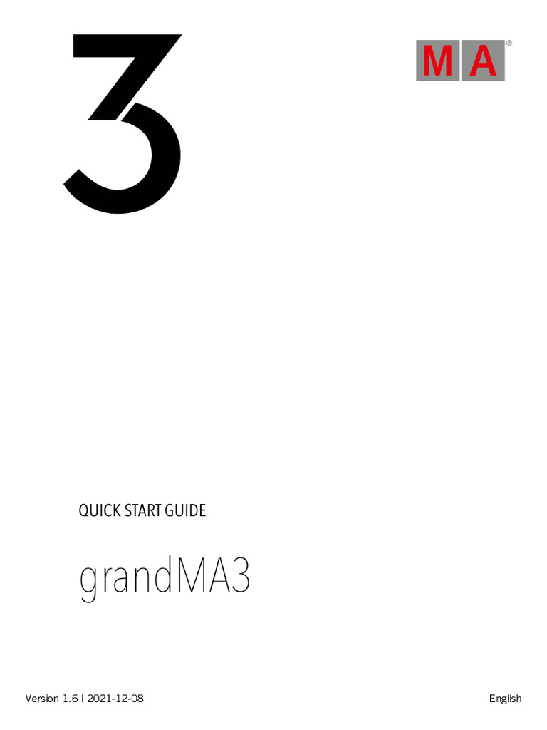 Grand MA3 | PDF