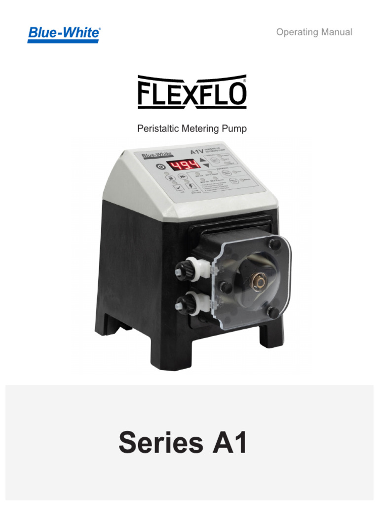 Blue-White Polymer Pump | PDF | Pump | Valve