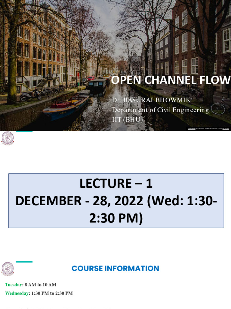 Open Channel Flow | PDF | Pump | Mechanical Engineering