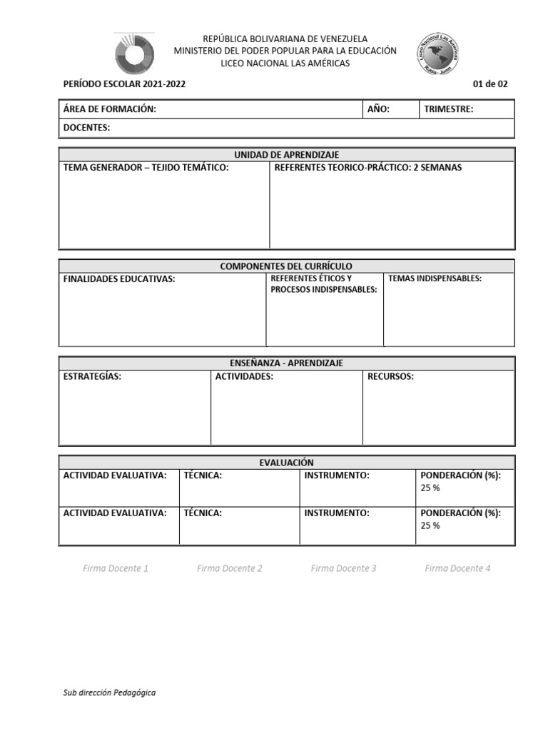Temas Generadores, Indispensables | PDF | Plan de estudios | Maestros