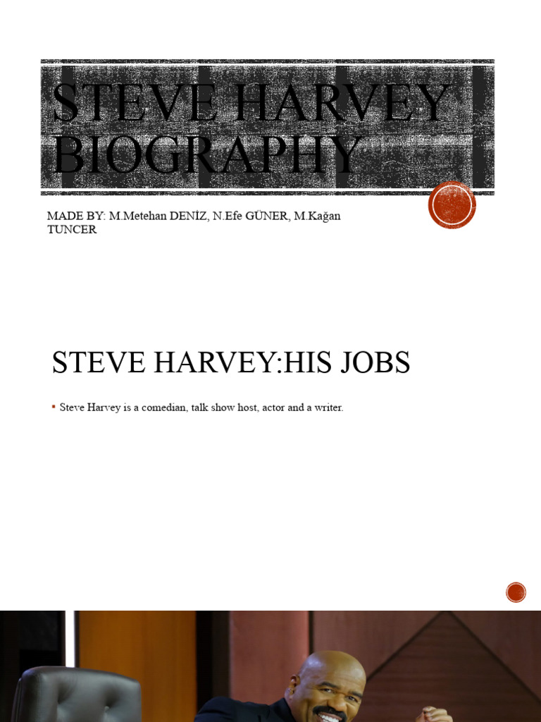 Steve Harvey Biography | PDF