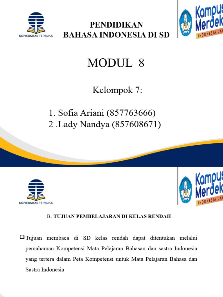 BI - MODUL 8 - Kel 7 | PDF