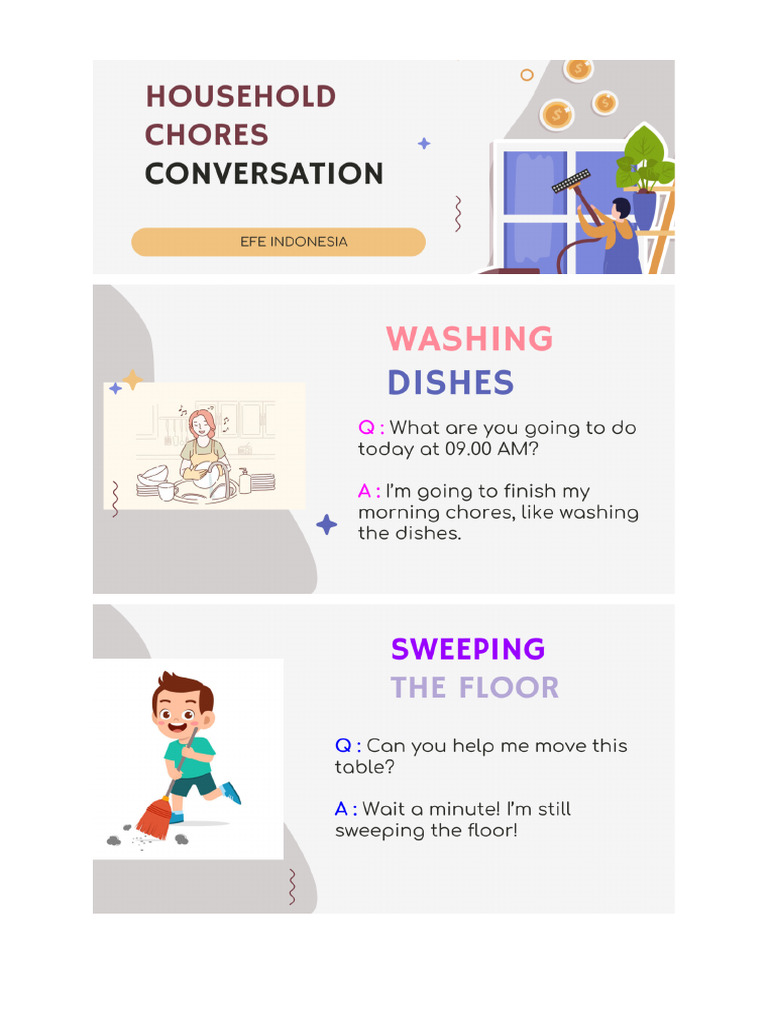 Sd-Household Chores Conversation | PDF